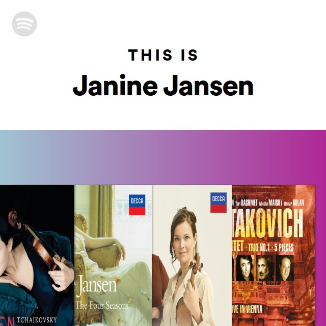 This Is Janine Jansen - playlist by Spotify | Spotify