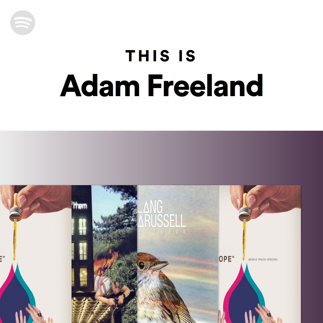 This Is Adam Freeland | Spotify Playlist