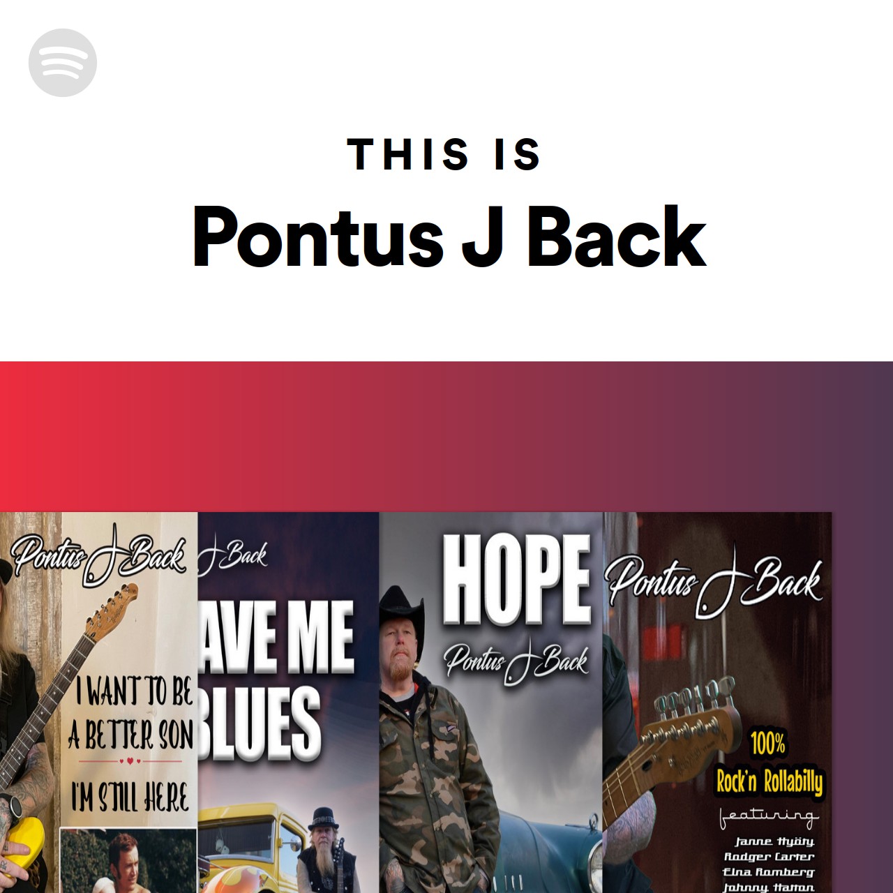 This Is Pontus J Back | Spotify Playlist