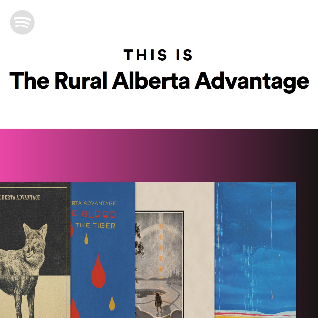 This Is The Rural Alberta Advantage | Spotify Playlist