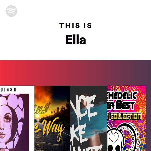 This Is Ella - playlist by Spotify | Spotify