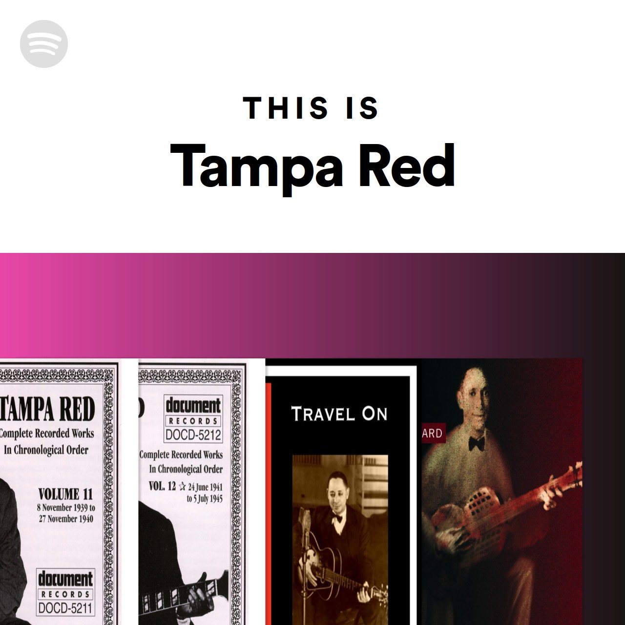This Is Tampa Red | Spotify Playlist
