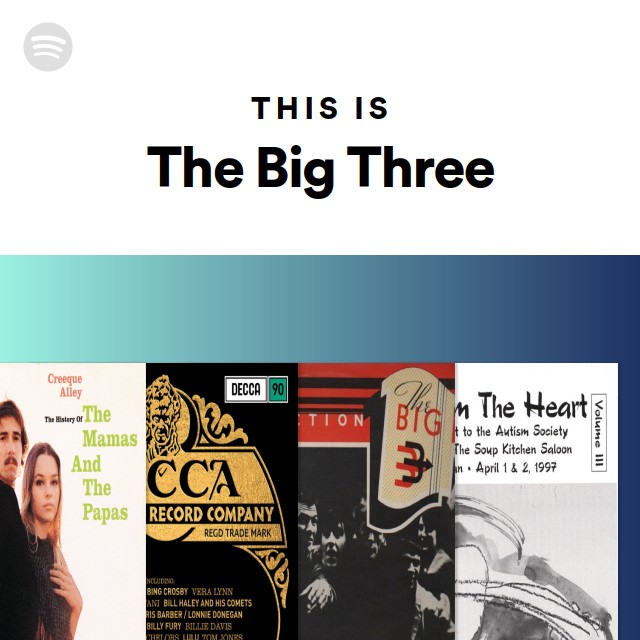 This Is The Big Three - playlist by Spotify | Spotify