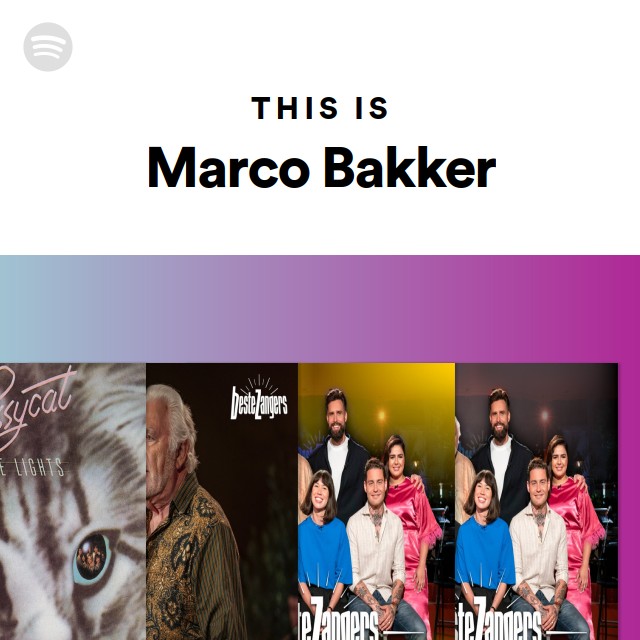 This Is Marco Bakker - playlist by Spotify | Spotify