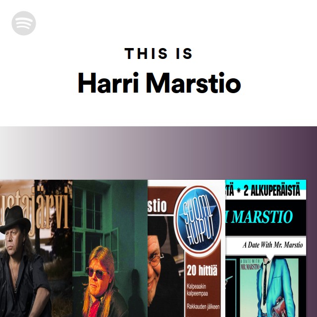 This Is Harri Marstio | Spotify Playlist