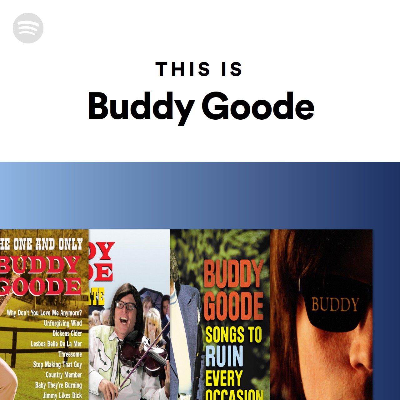 This Is Buddy Goode | Spotify Playlist
