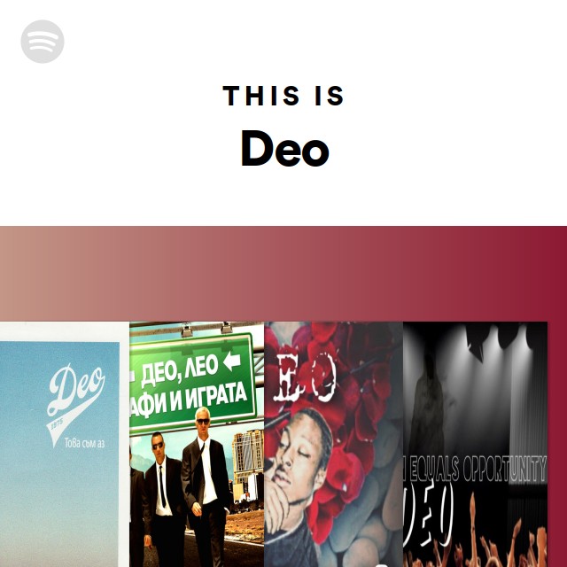 This Is Deo - playlist by Spotify | Spotify