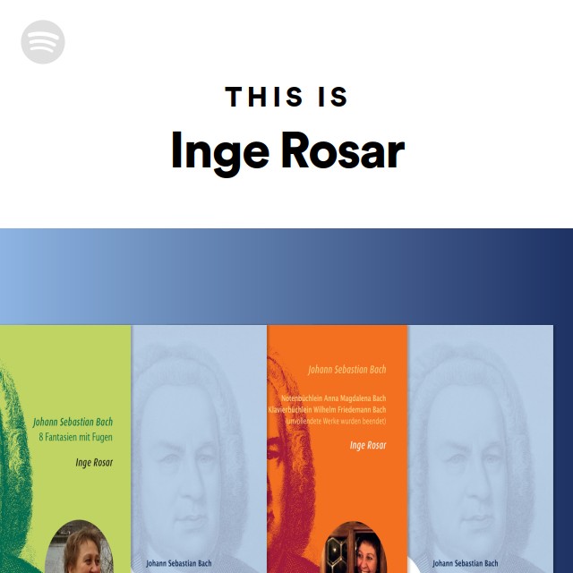 This Is Inge Rosar - playlist by Spotify | Spotify