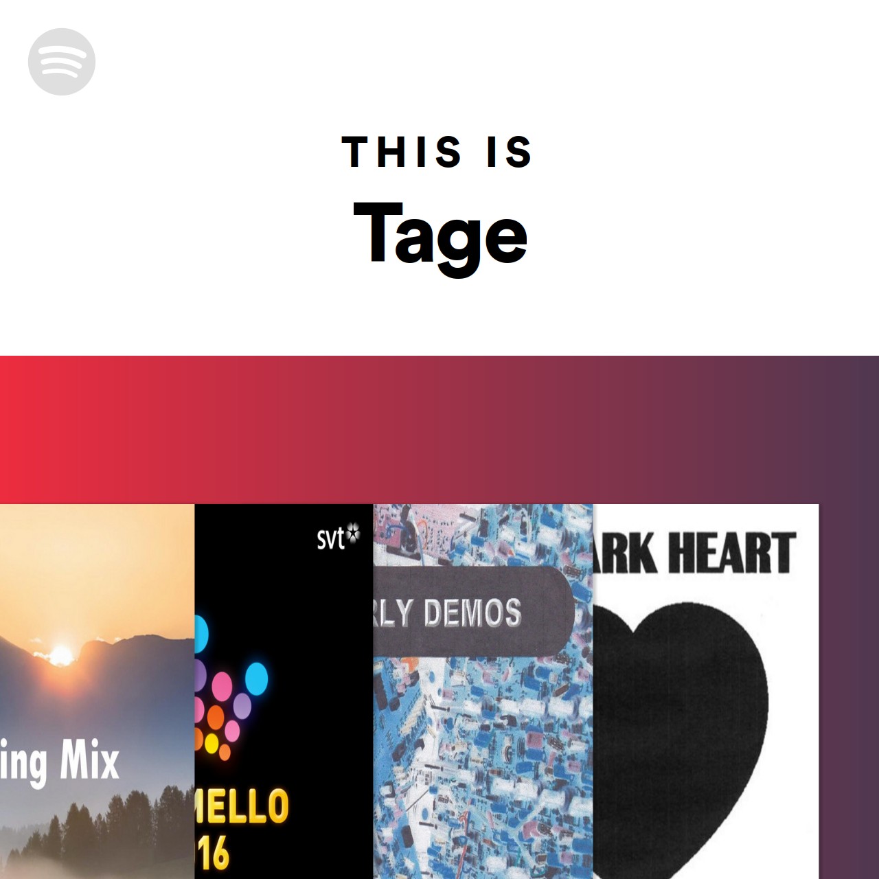 This Is Tage | Spotify Playlist