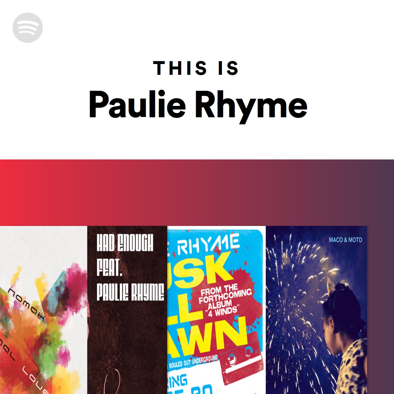 This Is Paulie Rhyme | Spotify Playlist