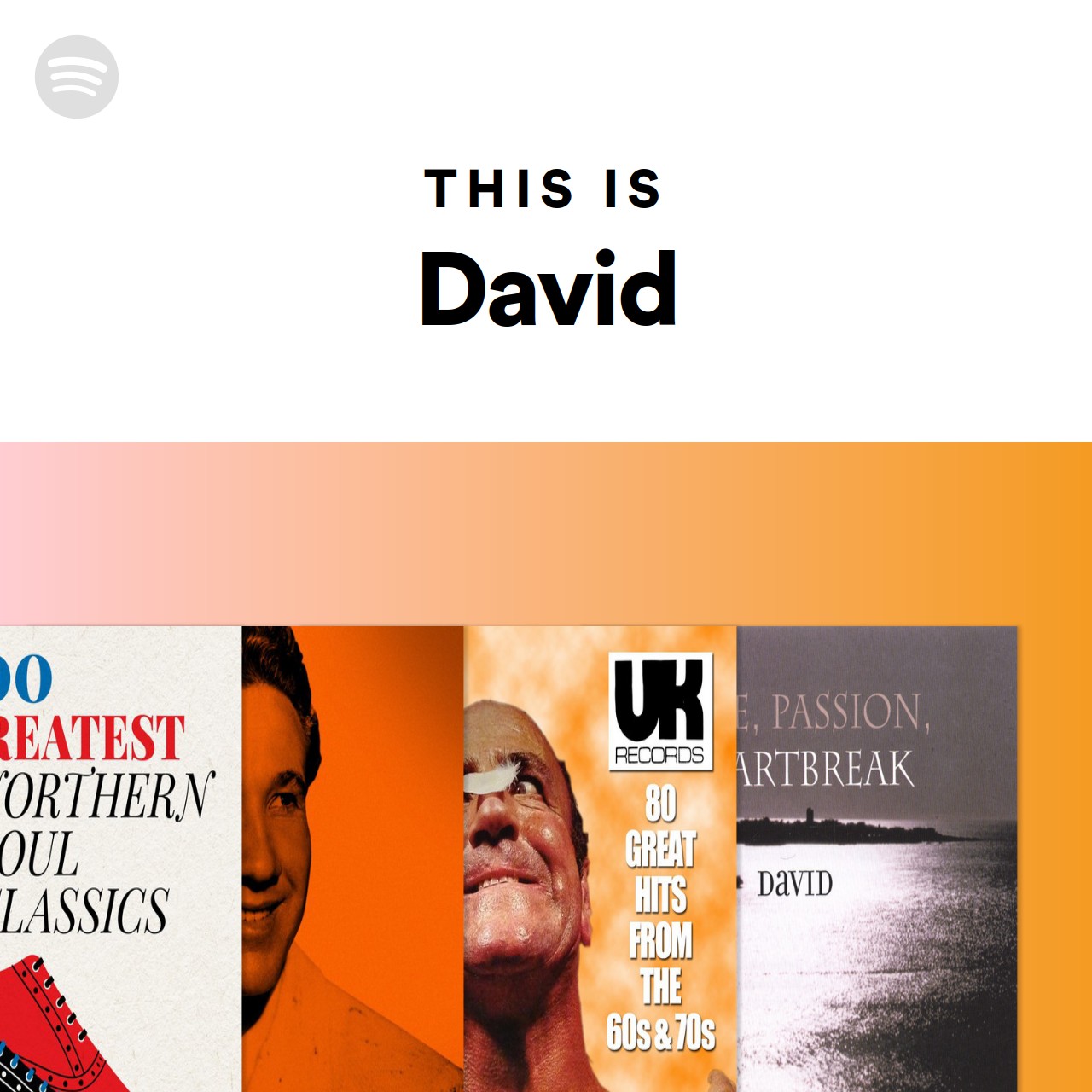 This Is David | Spotify Playlist