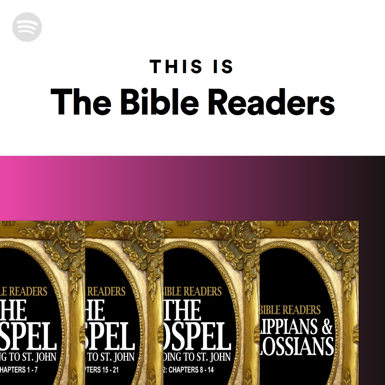 This Is The Bible Readers | Spotify Playlist