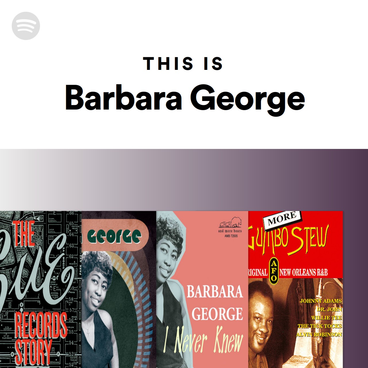 This Is Barbara George | Spotify Playlist