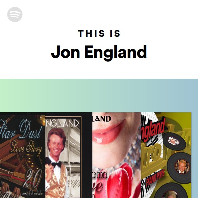 This Is Jon England | Spotify Playlist