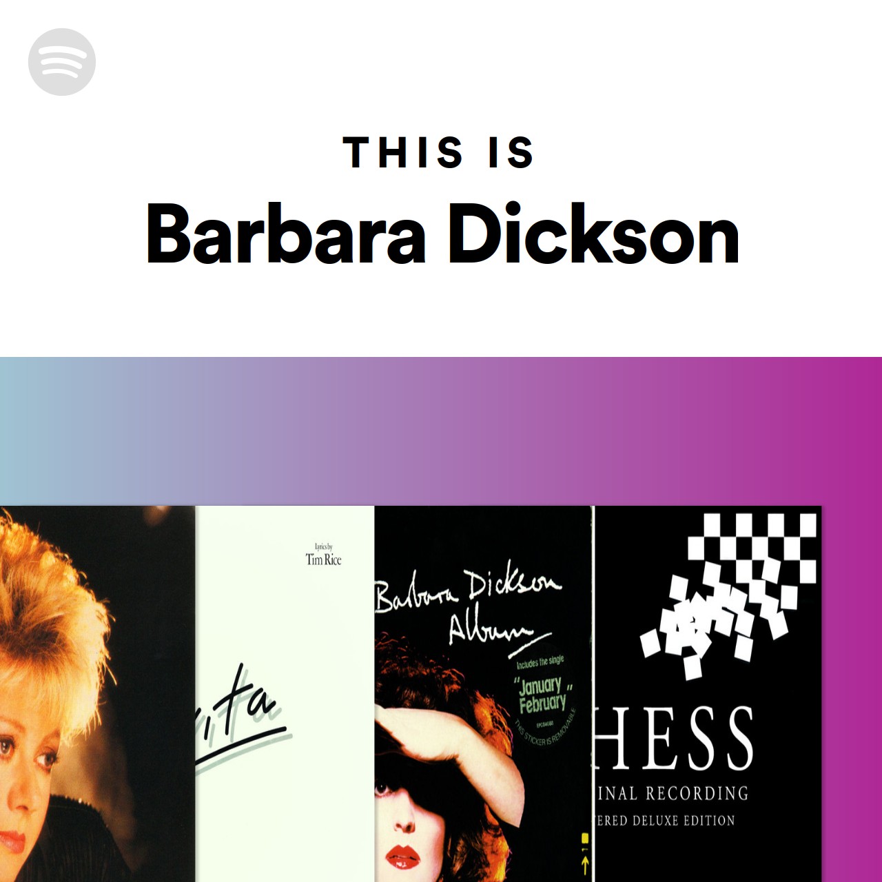 This Is Barbara Dickson | Spotify Playlist