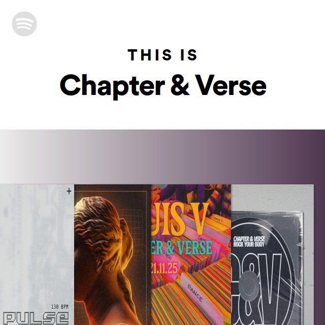 This Is Chapter & Verse - playlist by Spotify | Spotify