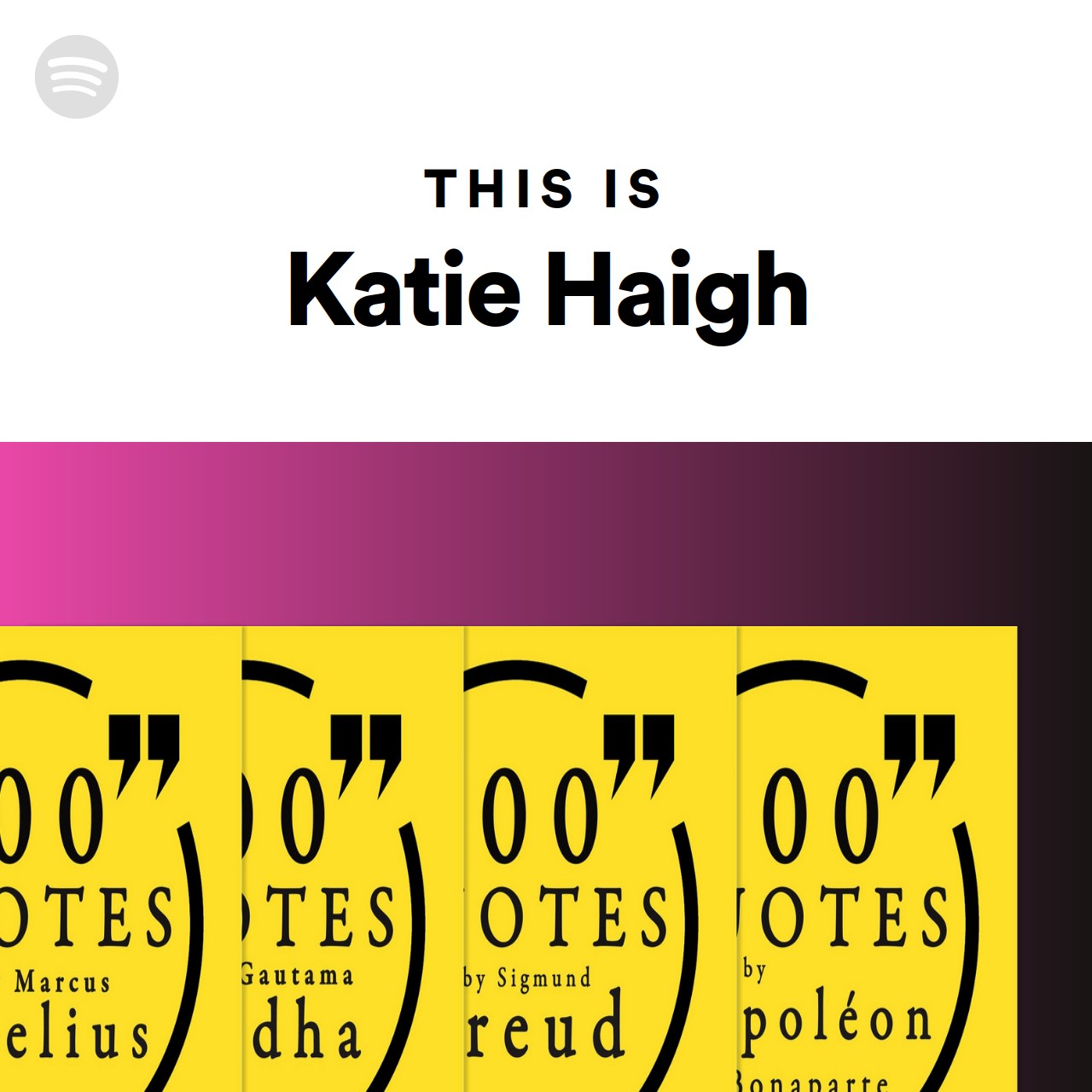 This Is Katie Haigh | Spotify Playlist