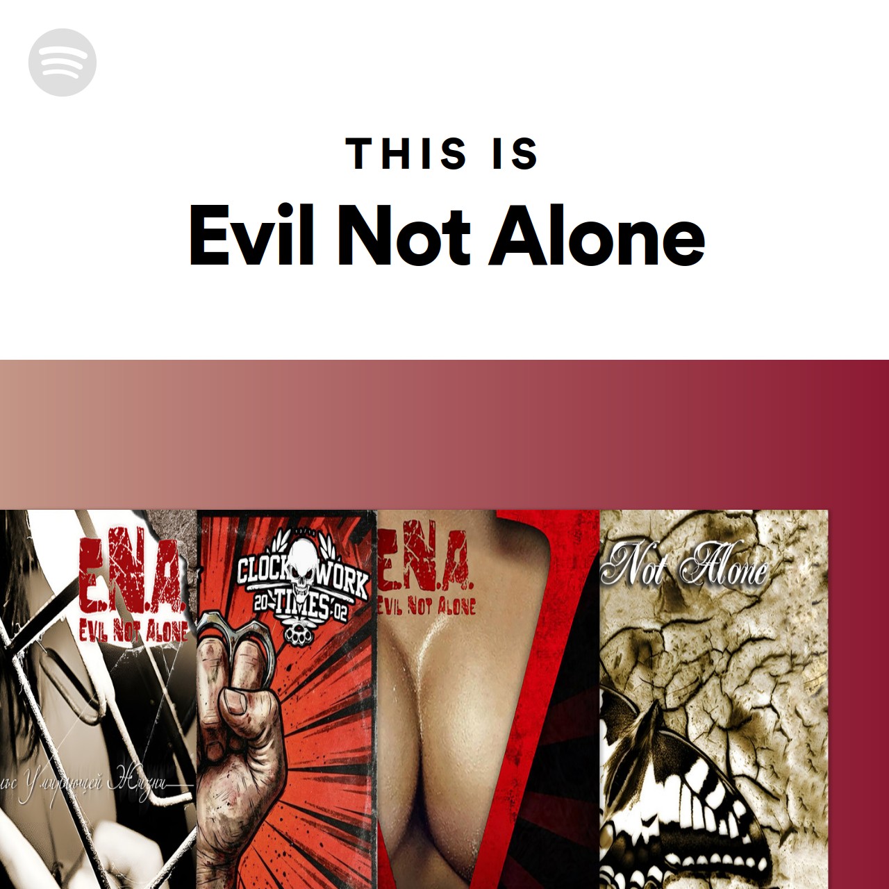 This Is Evil Not Alone | Spotify Playlist