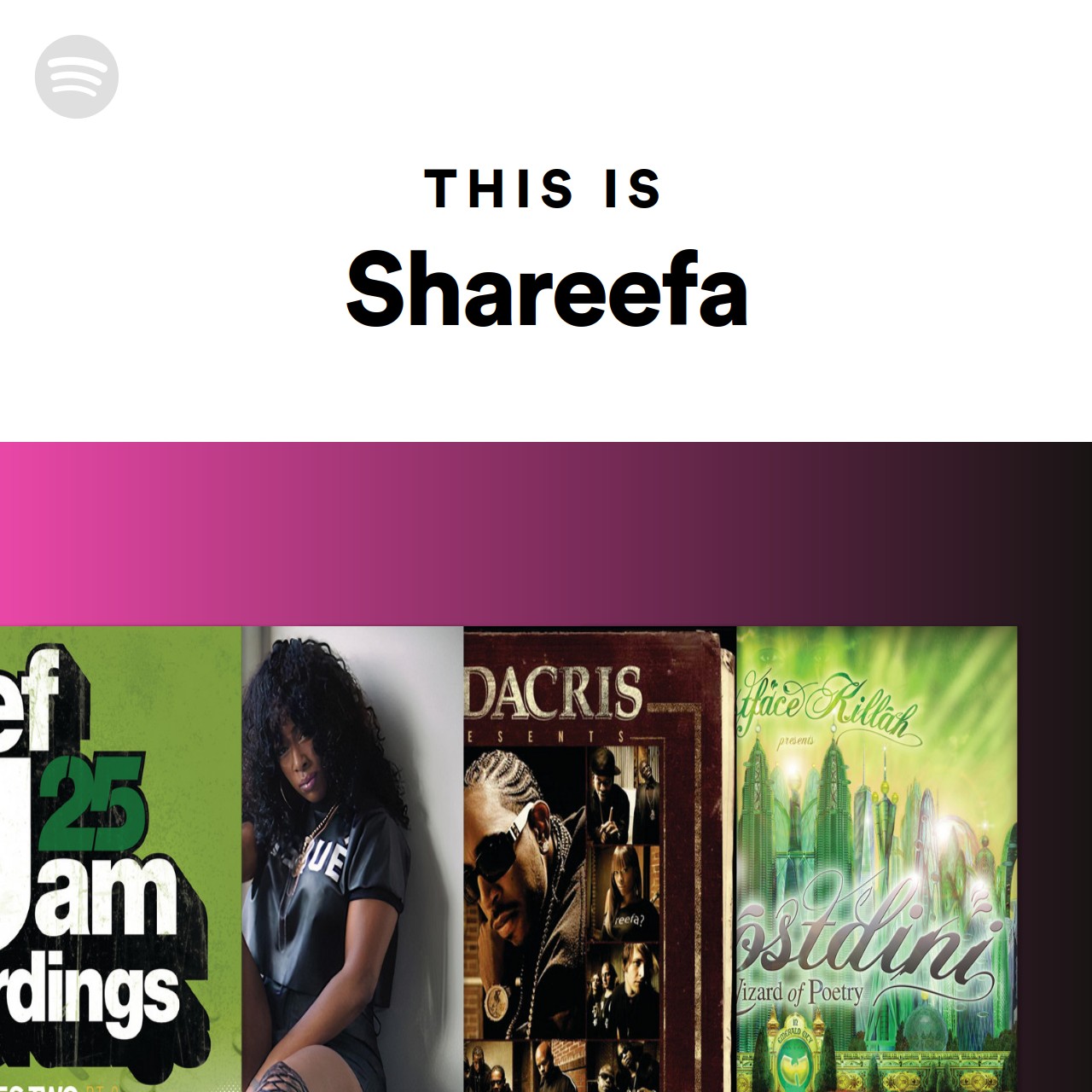 This Is Shareefa | Spotify Playlist